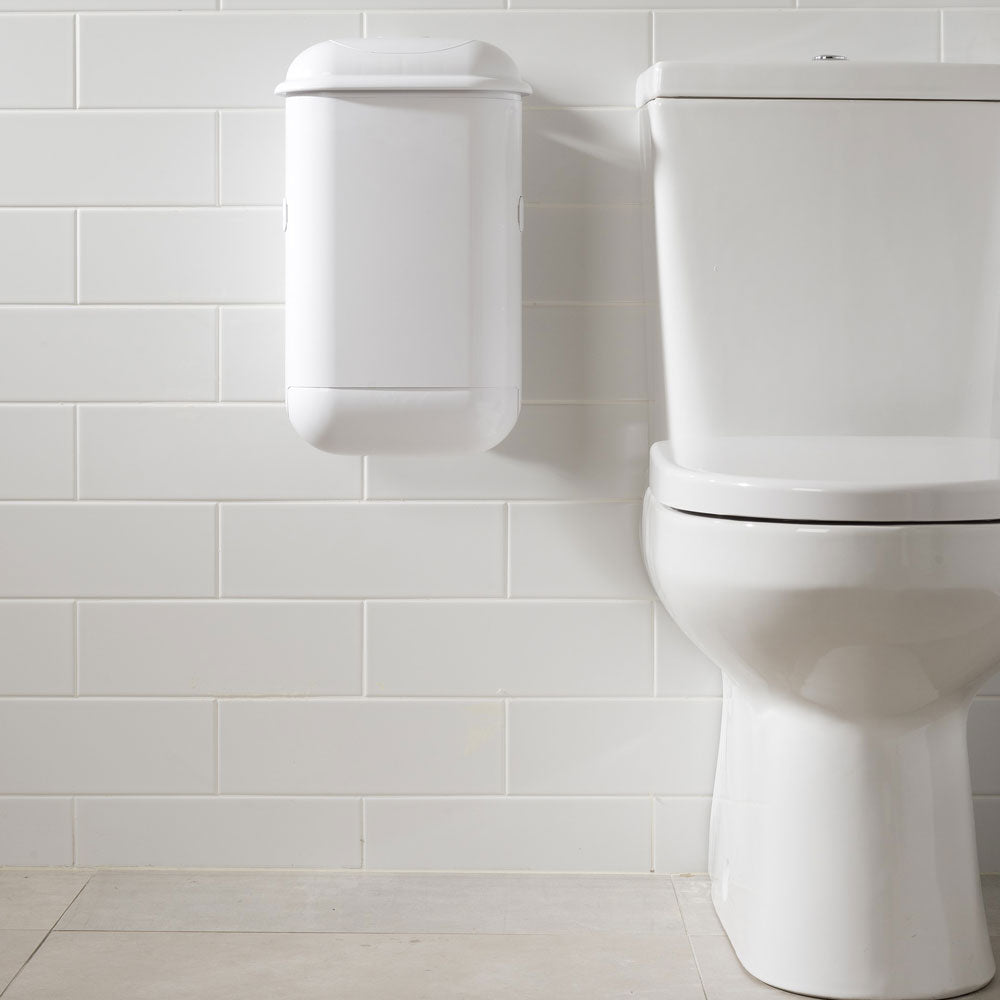Pod Petite, Sanitary Disposal Bin, Automatic, White | Self Service ...